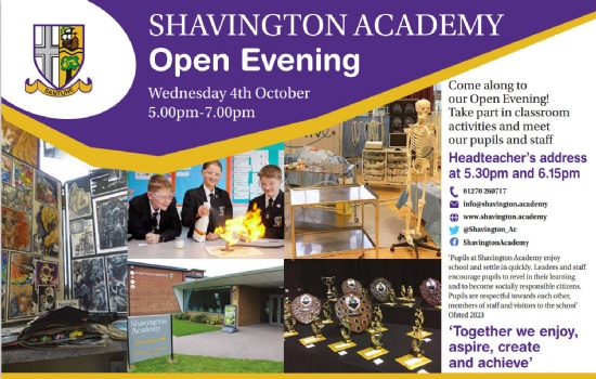 Shavington Academy - Home